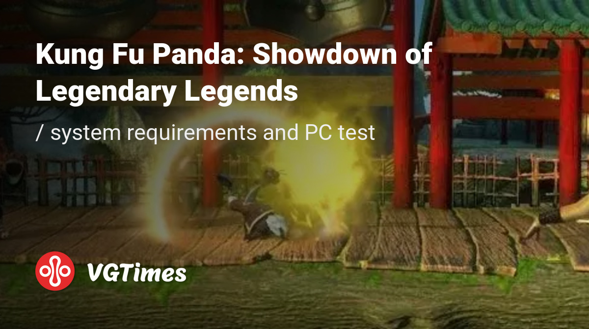 System requirements for Kung Fu Panda: Showdown of Legendary Legends, PC check, minimum and ...
