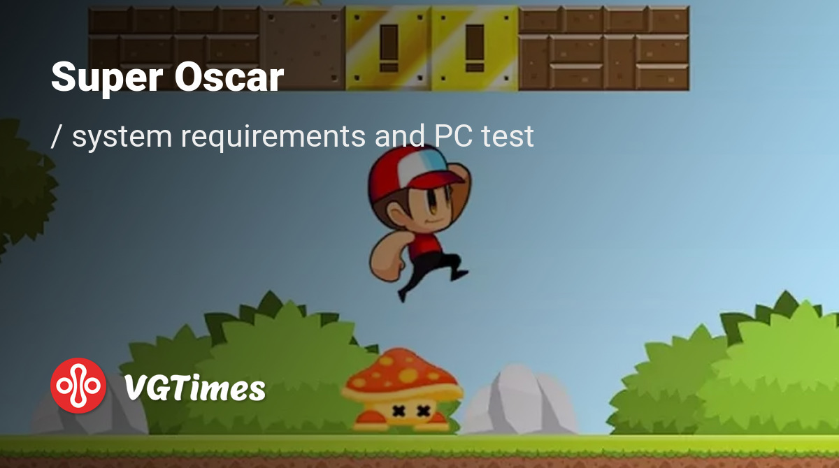 System requirements for Super Oscar, PC check, minimum and recommended game requirements