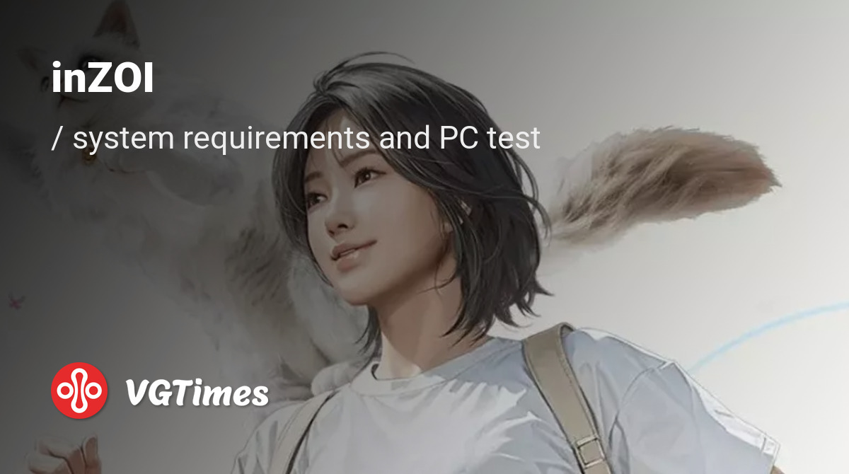 inZOI System Requirements and PC check: minimum and recommended game requirements