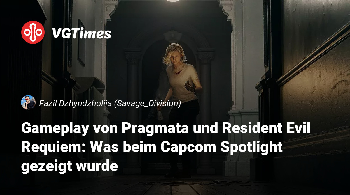 Gameplay von Pragmata und Resident Evil Requiem: Was beim Capcom Spotlight gezeigt wurde