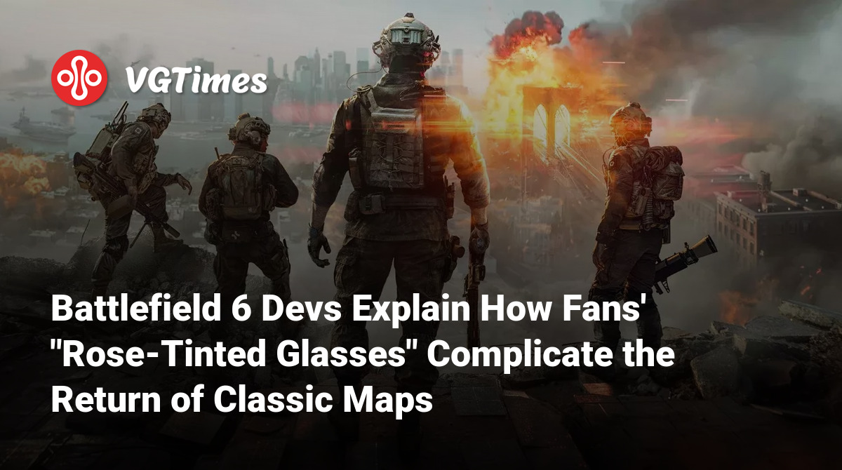 Battlefield 6 Devs Explain How Fans' 'Rose-Tinted Glasses' Complicate the Return of Classic Maps