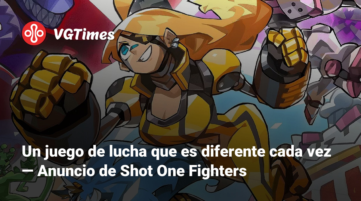 Un juego de lucha que es diferente cada vez — Anuncio de Shot One Fighters